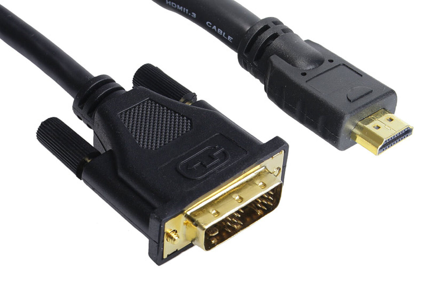 SimVerse InLine HDMI-to-DVI Adapter Cable 3 m
