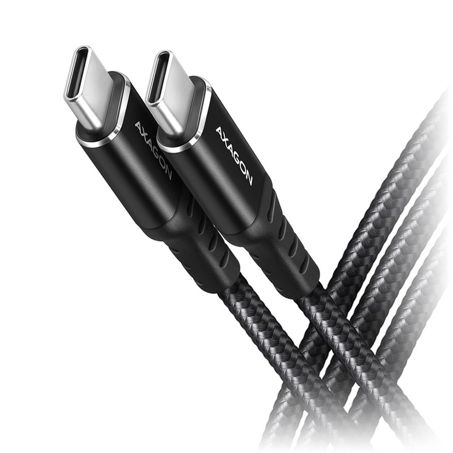 Axagon USB-C Cable 2 m PD 60W braided