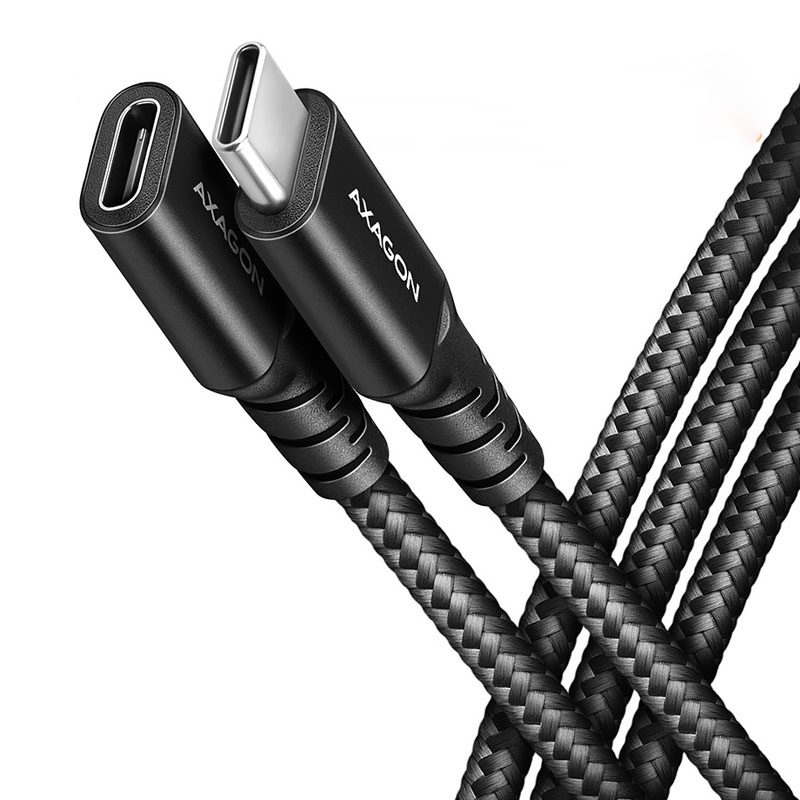 Axagon USB-C High-Speed Aluminium Extension Cable